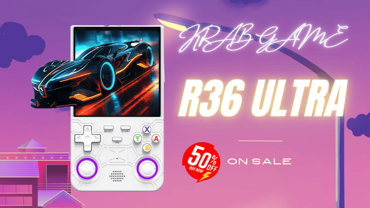 Introducing the KrabGame R36 Ultra Retro Handheld Game Console: Your N